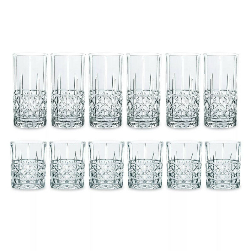 Nachtmann Набор бокалов Highland Diamond Barware, хрустальное стекло (100719)