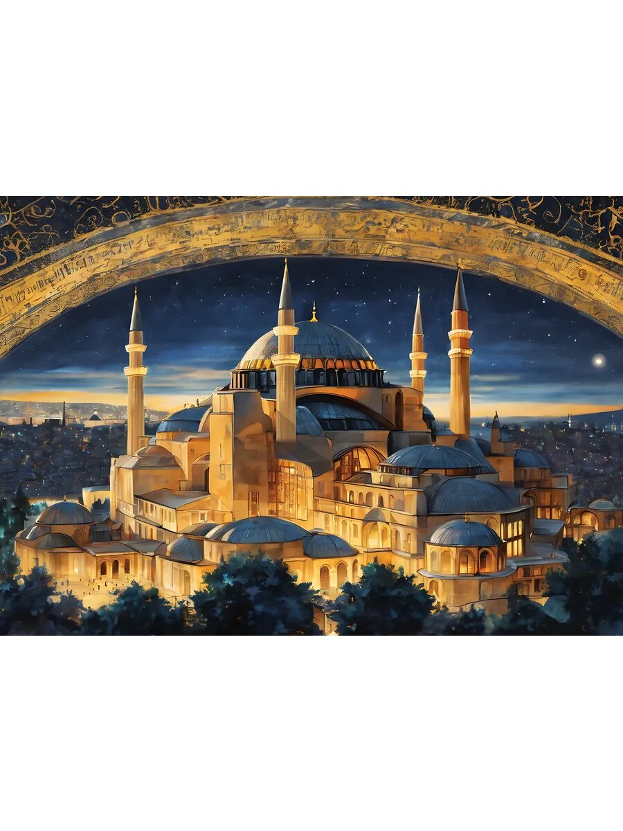 ART PUZZlE Собор Святой Софии 1000 дет. — фото 1