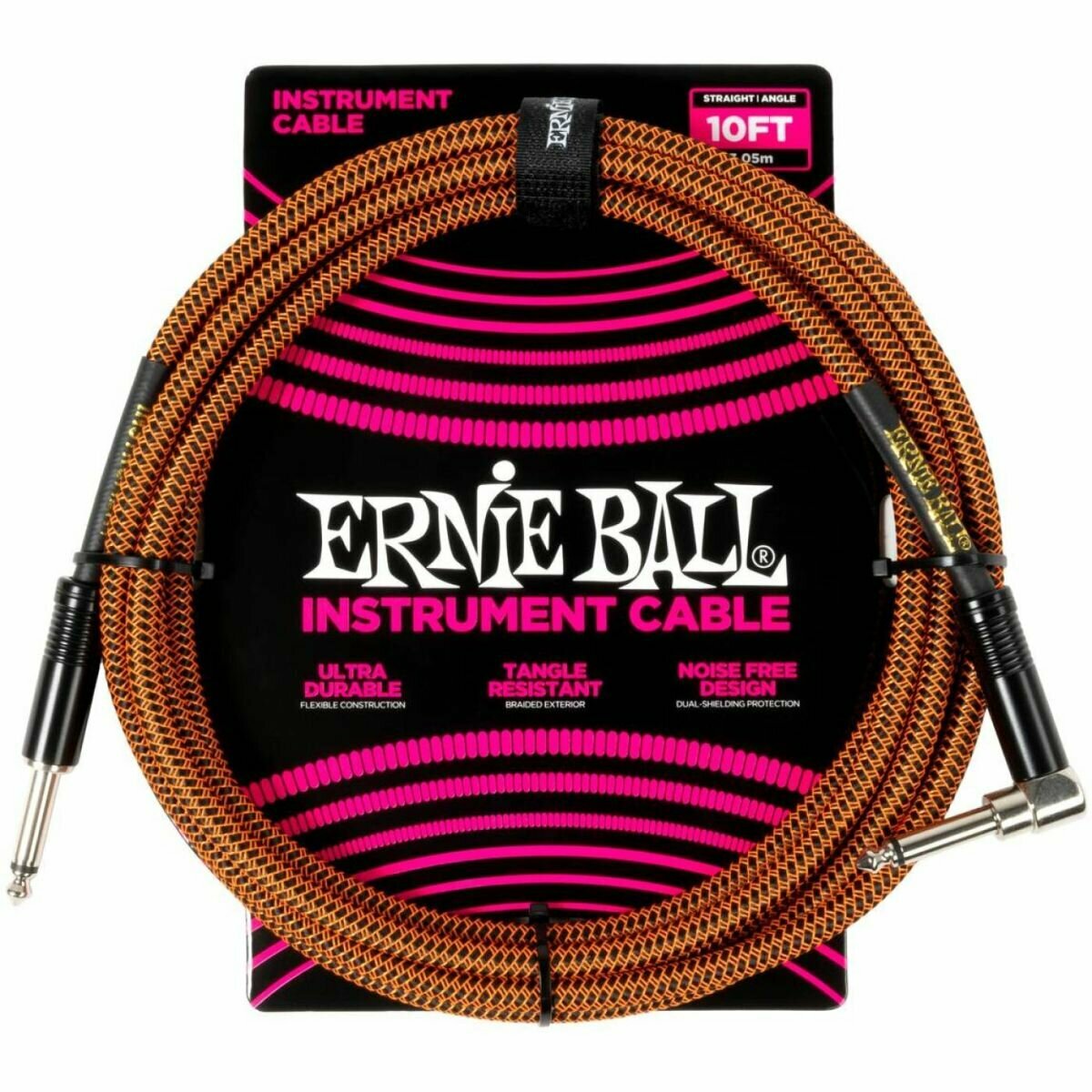 ERNIE BALL 6470, 3.05м - Инструментальный кабель
