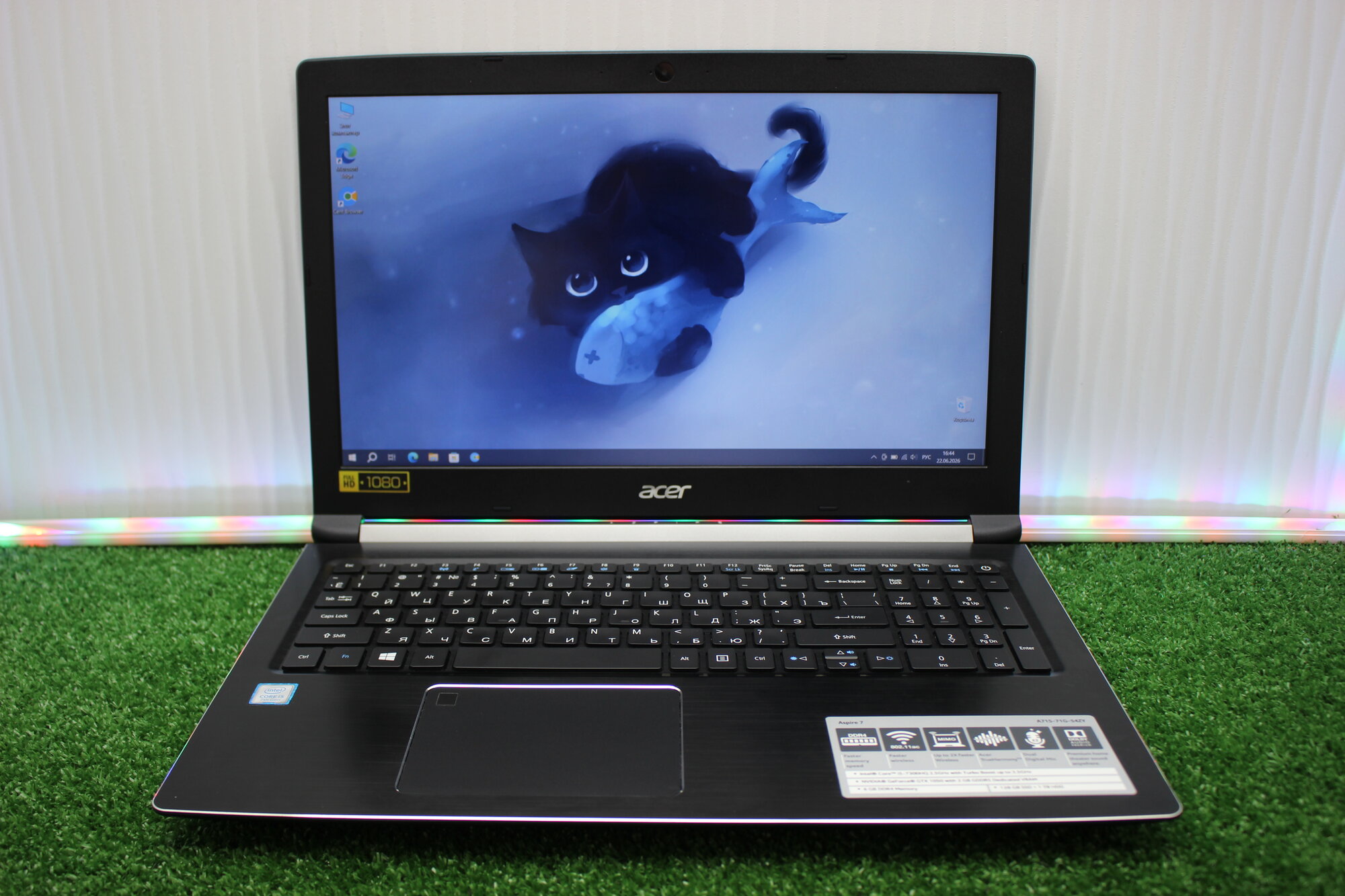 Ноутбук Acer Aspire 7 A715-71G-54ZY БУ