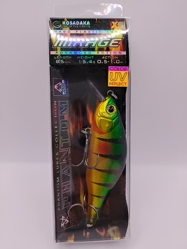 Воблер шэд Kosadaka MIRAGE XS 85F, 85мм, 15.4г, заглубление 0.5-1.0м