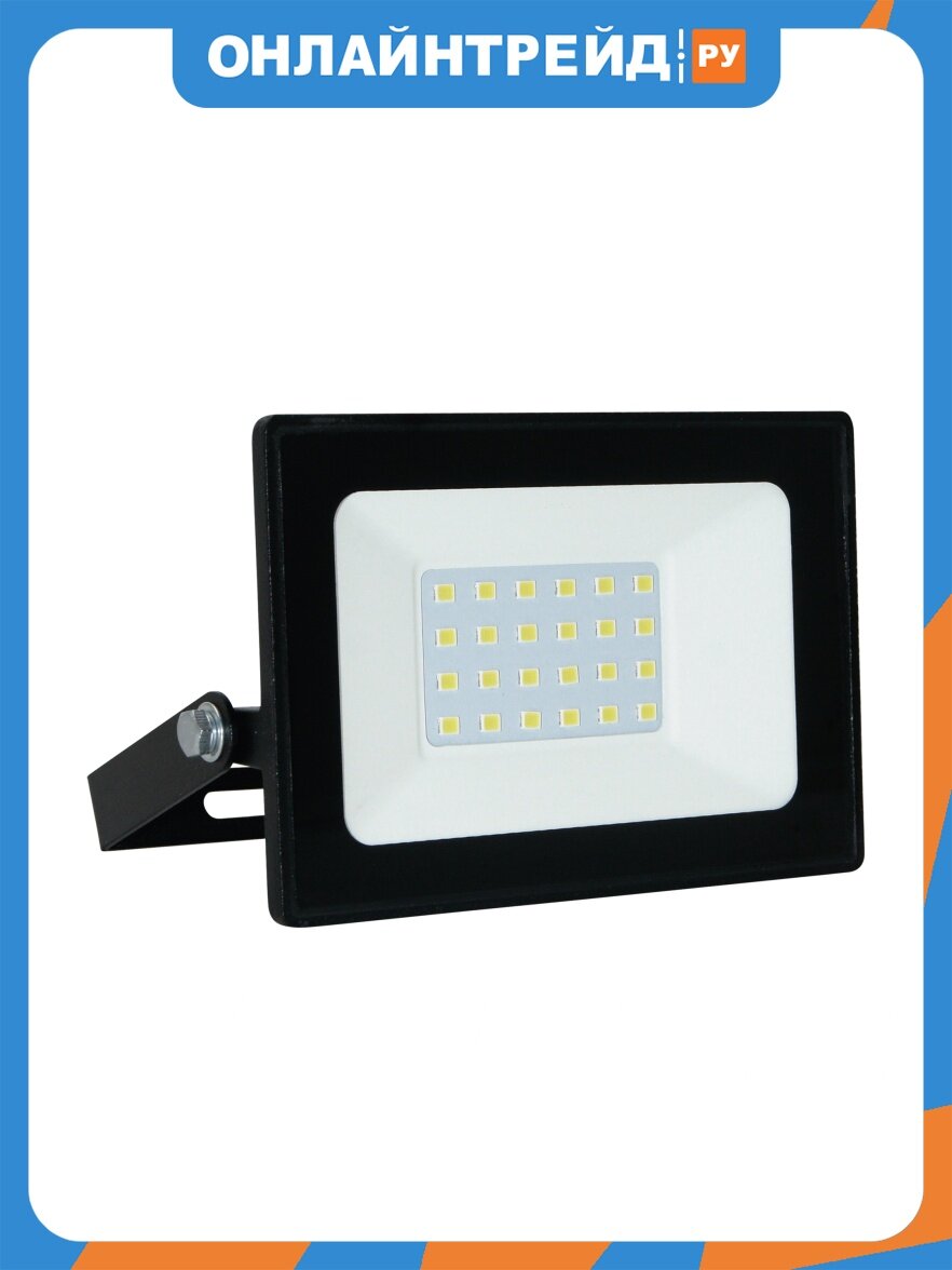 Светодиодный прожектор Volpe ULF-Q517 30W/6500K IP65 220-240V BLACK