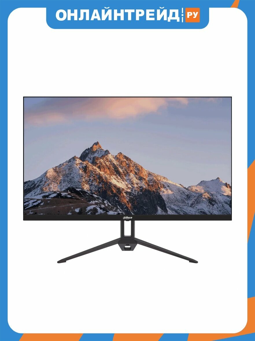 Монитор Dahua DHI-LM24-B201E 23.8" черный