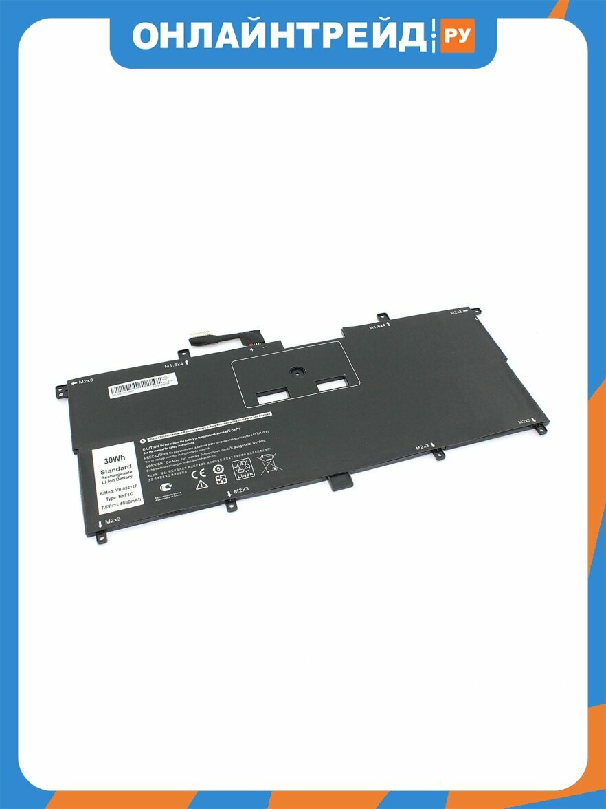Аккумуляторная батарея Amperin для Dell XPS 13 9365 (NNF1C) 7.6V 4000mAh OEM 082227