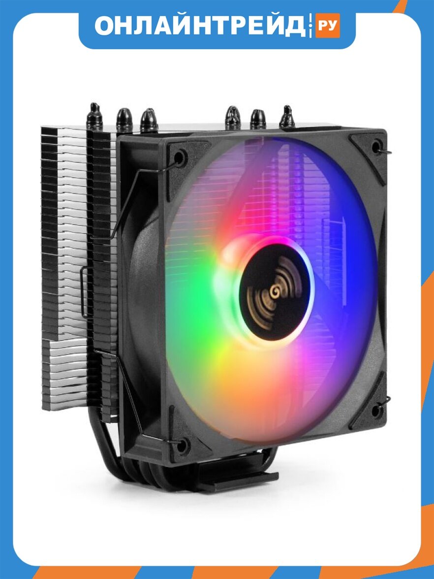 Кулер Exegate Dark Magic EXX400V3-PWM. RGB