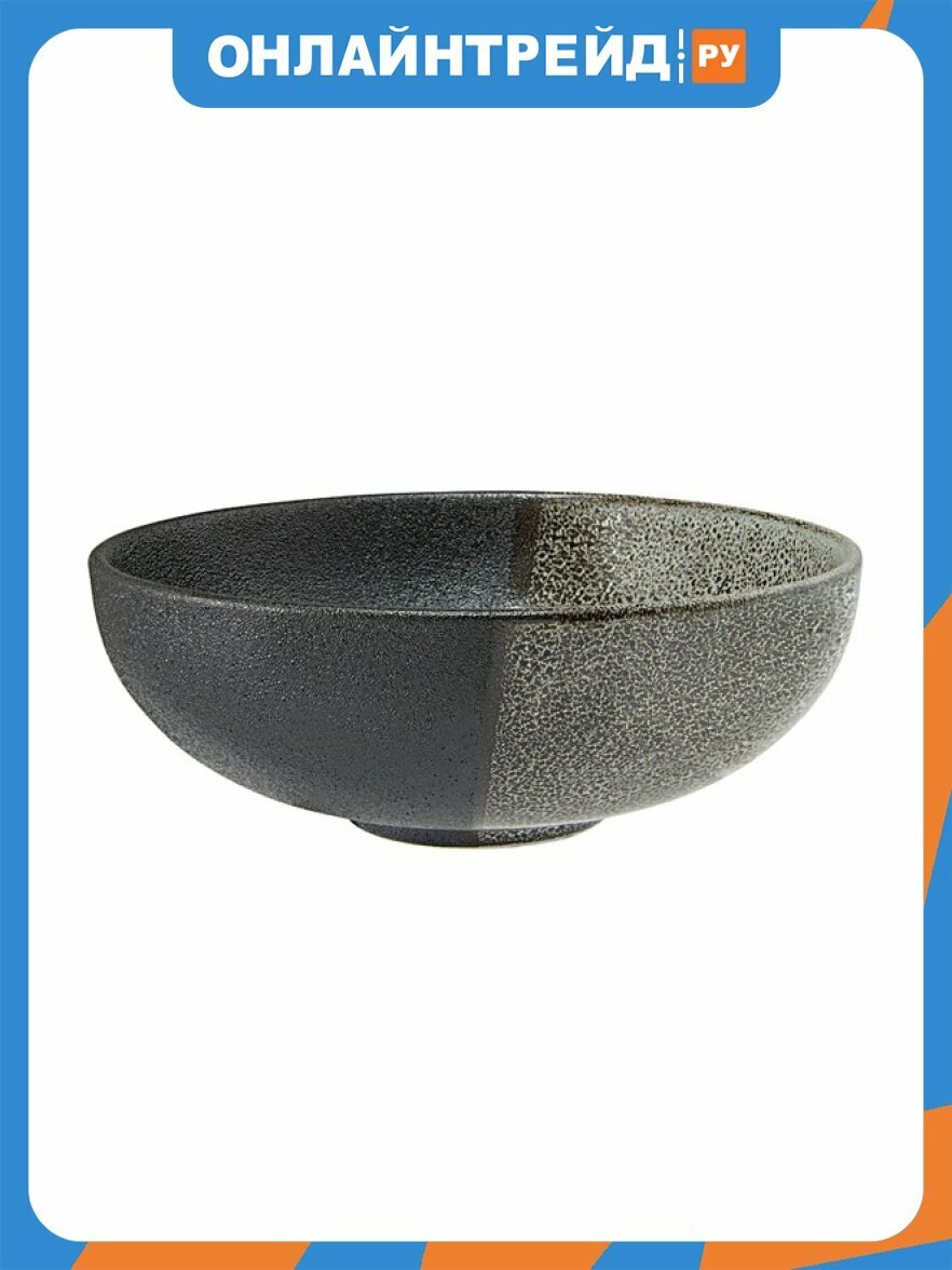 Салатник Maxwell & Williams "Umi" 15,5х6 см, 500 мл, фарфор P, черно-серый, в крапинку (MW602-AX0565)