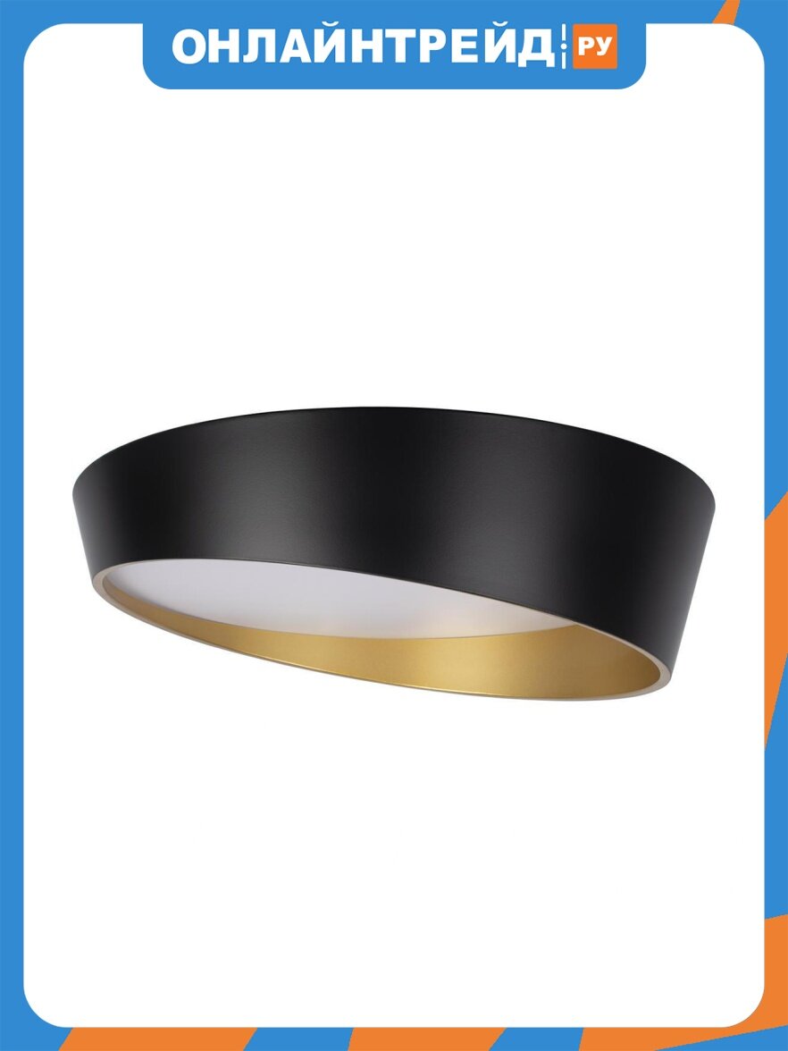 Потолочный светодиодный светильник Loft IT Coin 10199 Black