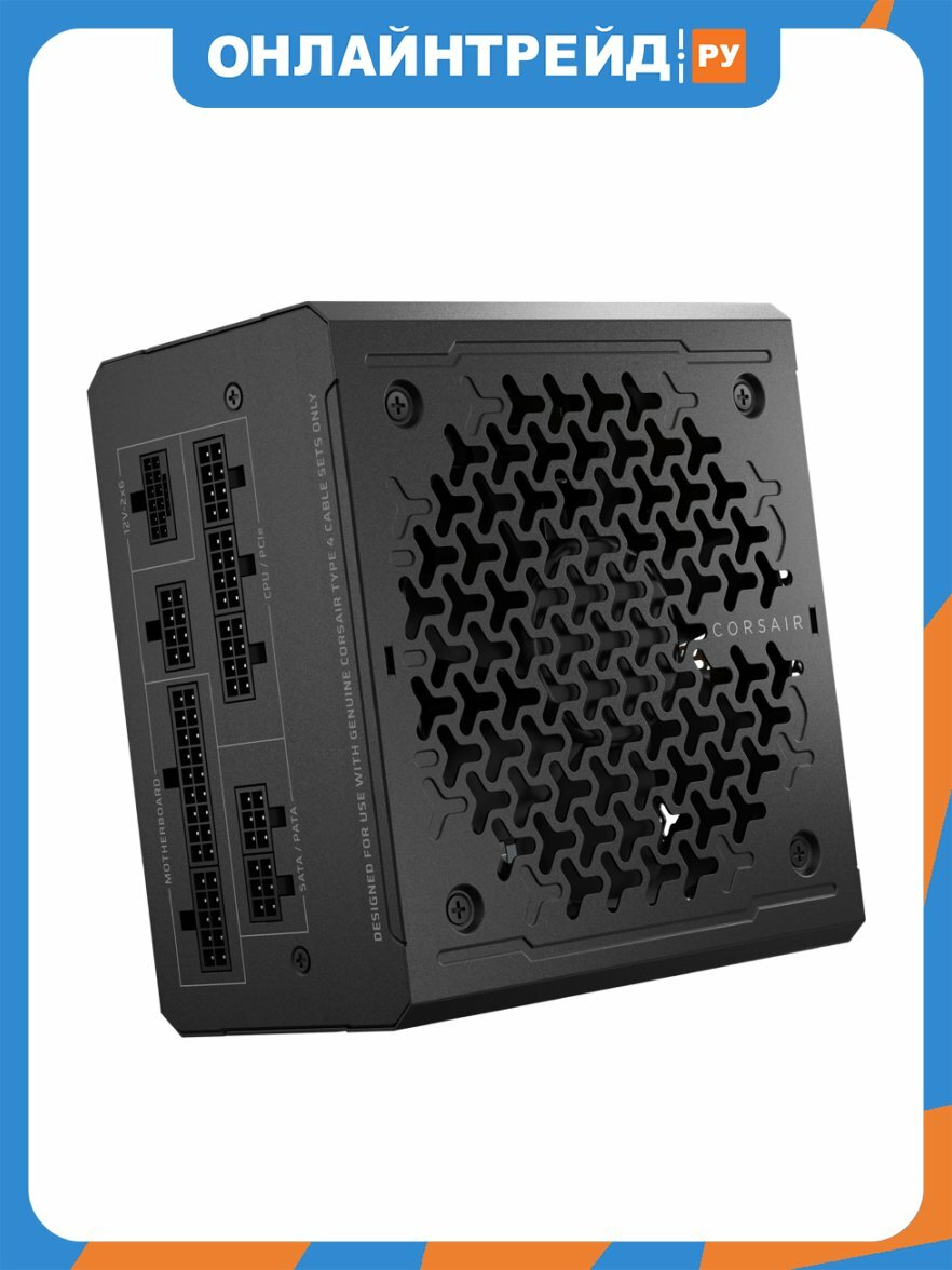 Блок питания Corsair RM1000e, 1000W, Cybenetics Gold