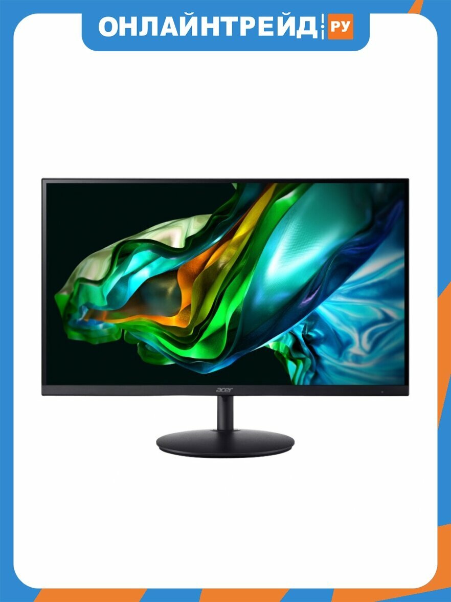 Монитор Acer SH272UP1bmiphx 27', ZeroFrame, UltraThin Black, 16:9, IPS, 2560x1440, 1 (VRB)ms