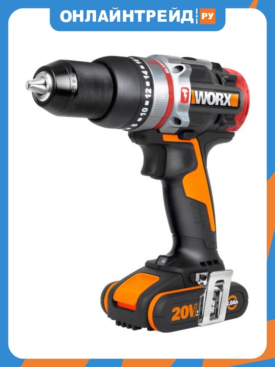 Дрель-шуруповерт аккумуляторная Worx WX354