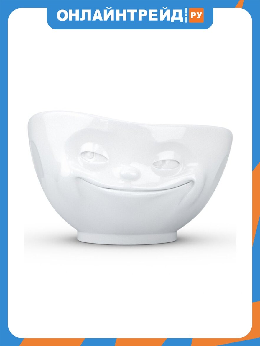 Чаша Tassen Grinning белая, 1 л