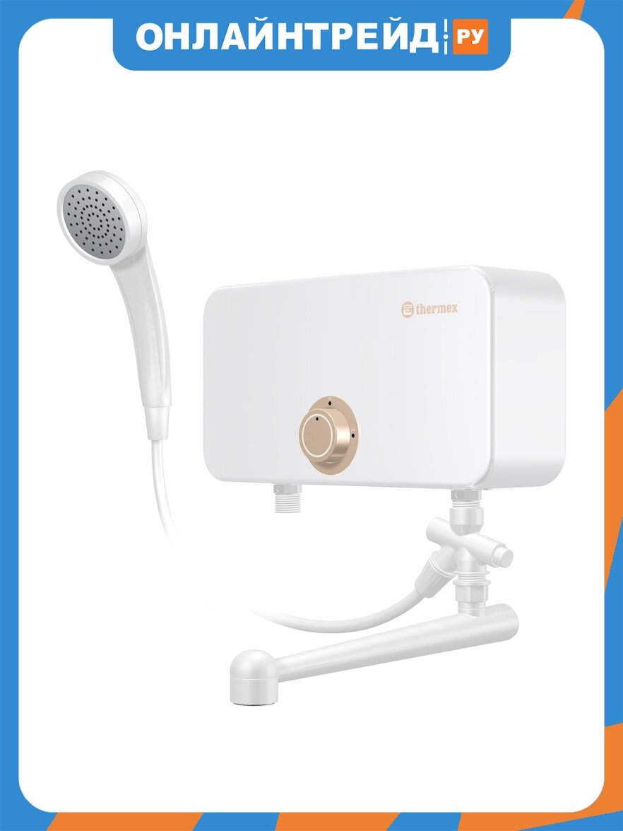 Проточный водонагреватель Thermex Oscar 6500 душ+кран