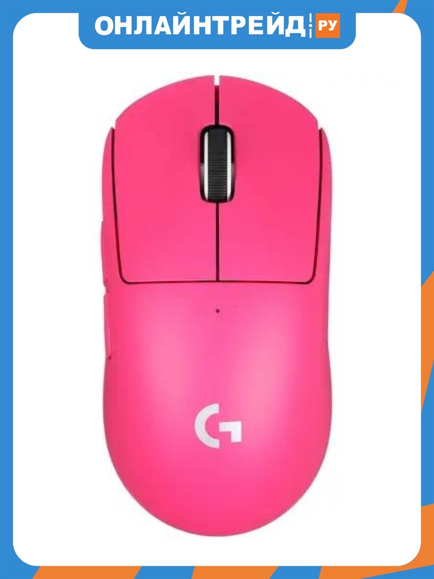 Мышь Logitech G PRO X Superlight розовая (910-005960)