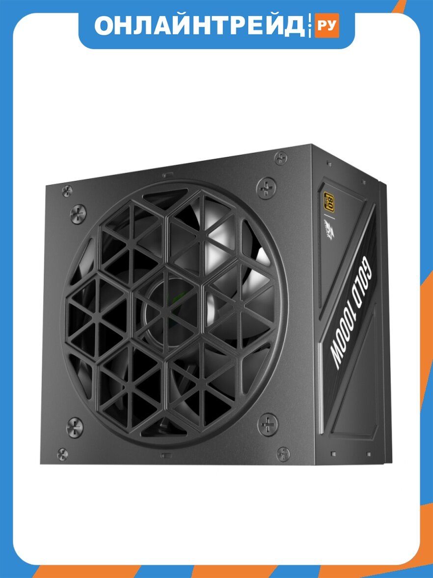Блок питания 1STPLAYER NGDP, 1000W, 80+ Gold, ATX3.1 (HA-1000BA4)