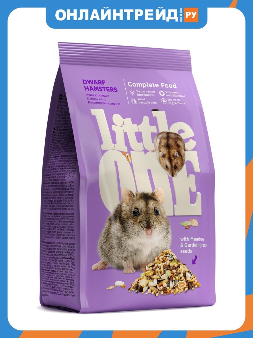Корм Little One для карликовых хомячков, 400 г