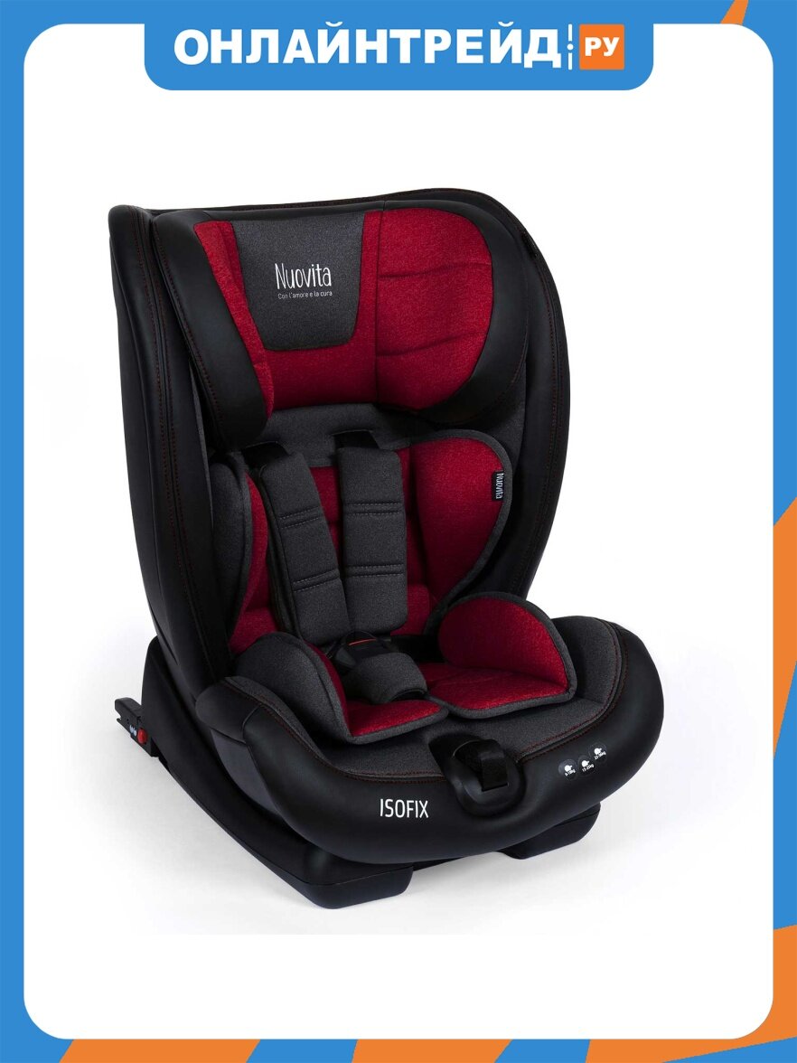 Автокресло Nuovita NUO_ST2_4102 Maczione N123i-1 Vinoso/Бордовый