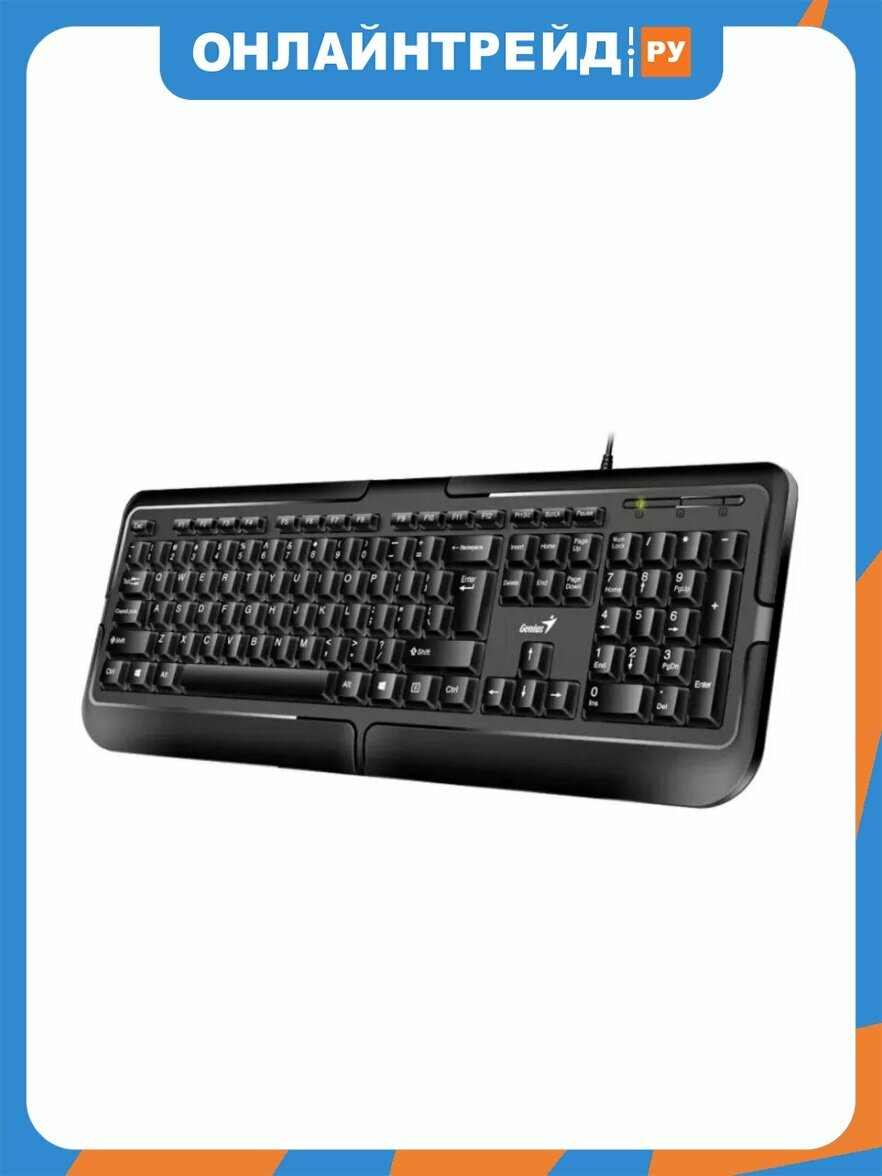 Клавиатура Genius KB-118 II проводная черный (31310051402)