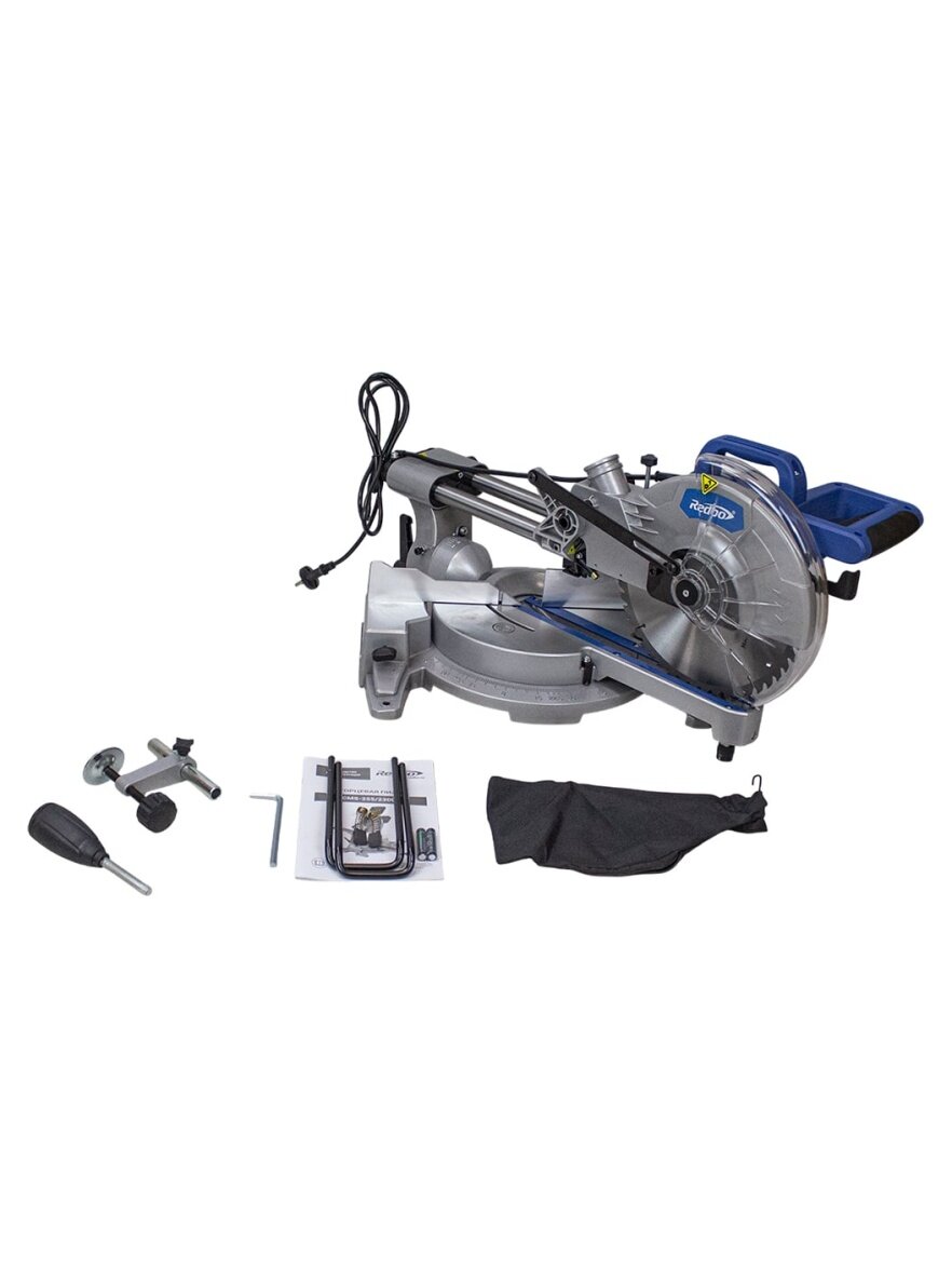 Пила торцовочная Redbo CMS-255/2300L (2300Вт, 255мм, протяжка, лазер)