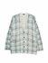 Кардиган R13 Plaid-pattern cardigan, размер 48, бежевый/белый