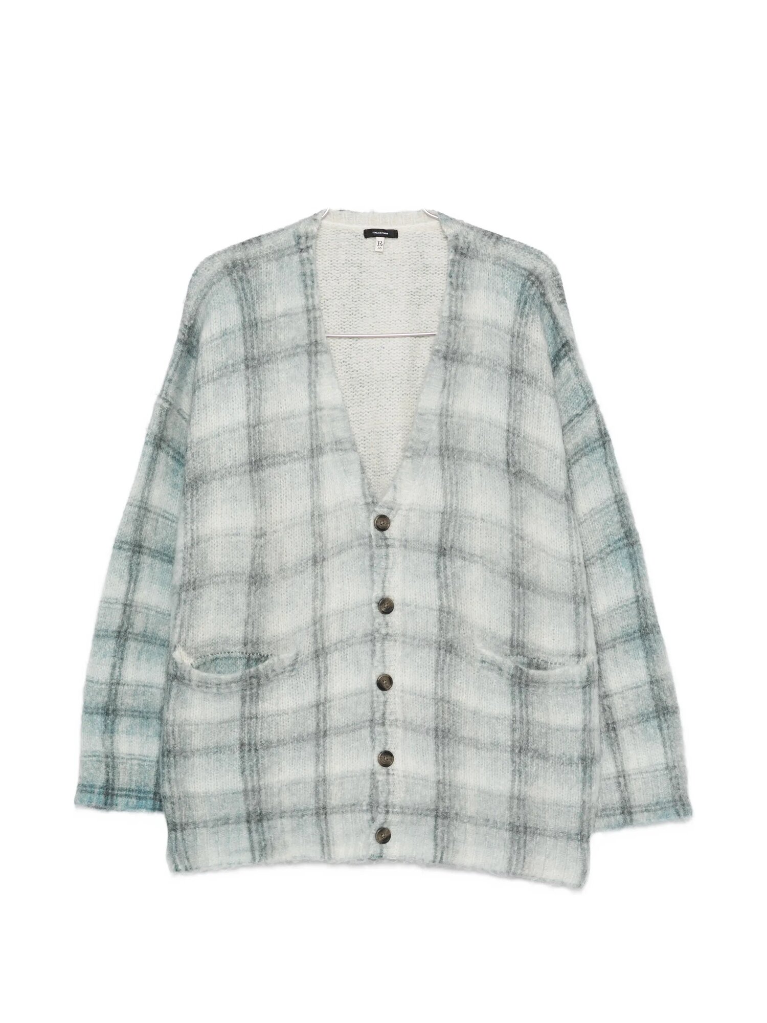 Кардиган Plaid-pattern cardigan