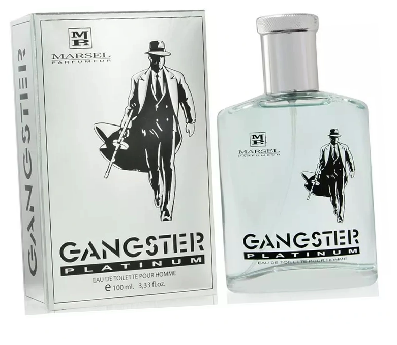 Духи Гангстер Платинум для мужчин 100 мл - Marsel Parfumeur Gangster Platinum