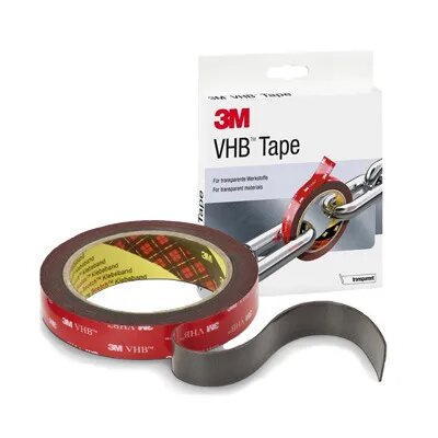 3M Клейкая лента 15 мм 5 м, 1 шт