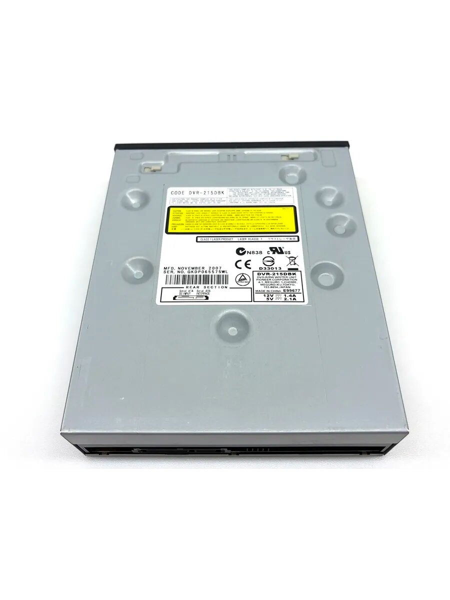 Оптический привод DVD-RW SATA Pioneer DVR-215DBK, черный