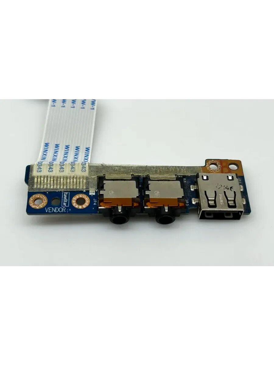 Плата аудио и USB разъемов для ноутбука HP 6-1031er