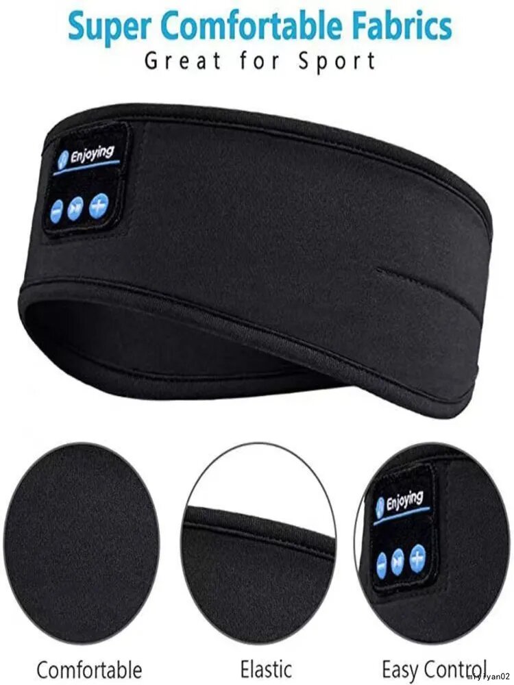 Наушники беспроводные с микрофоном, Bluetooth, USB, черный