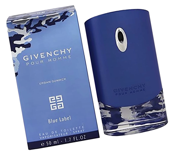 Givenchy Blue Label Urban Summer eau de toilette 50 мл мужские / Живанши Блю Лейбл Урбан Саммер