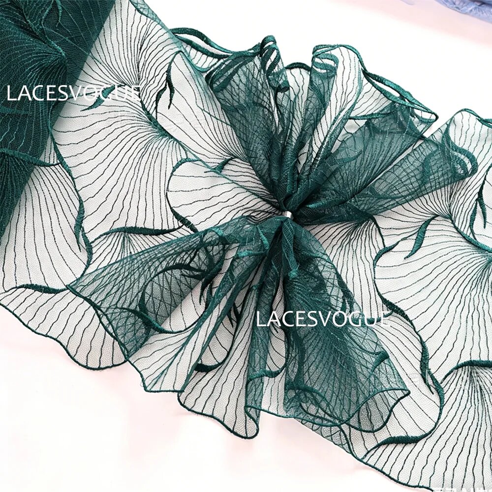 Кружевная сетчатая ткань LACESVOGUE, 32 ярда, многоцветная, для пошива