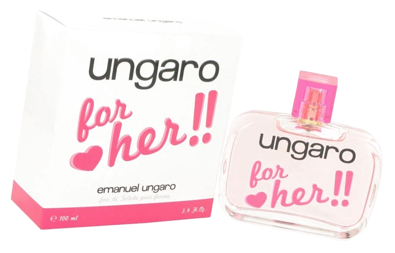 Парфюмерная вода для женщин Ungaro For Her 100 мл / Эммануэль Унгаро Унгаро Фор Хер