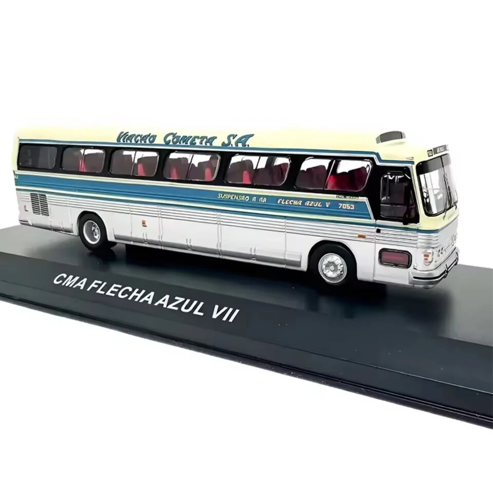 Модель автобуса Brazil Bus CMA Flecha Azul II 1:72 B