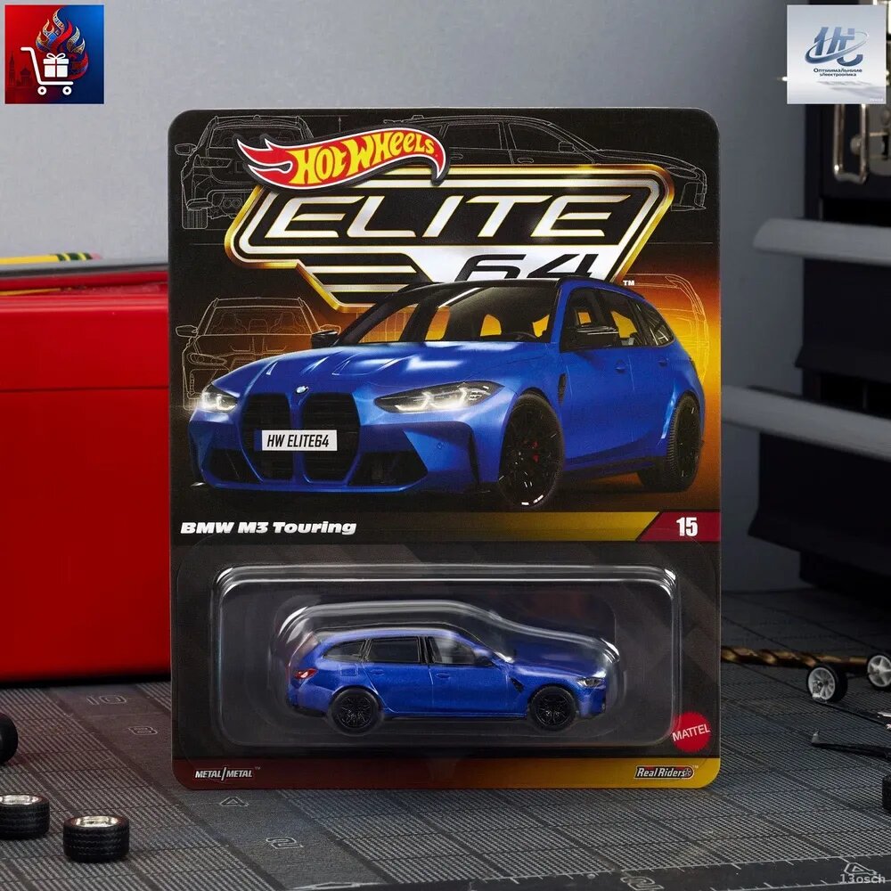 Машинка Hot Wheels RLC COLLECTOR EDITION: Elite 64 BMW M3 Touring