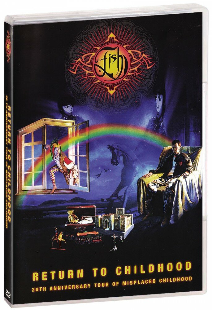 Fish. Return To Childhood (DVD) (ДВД диск, DVD Box, Россия, Snapper)