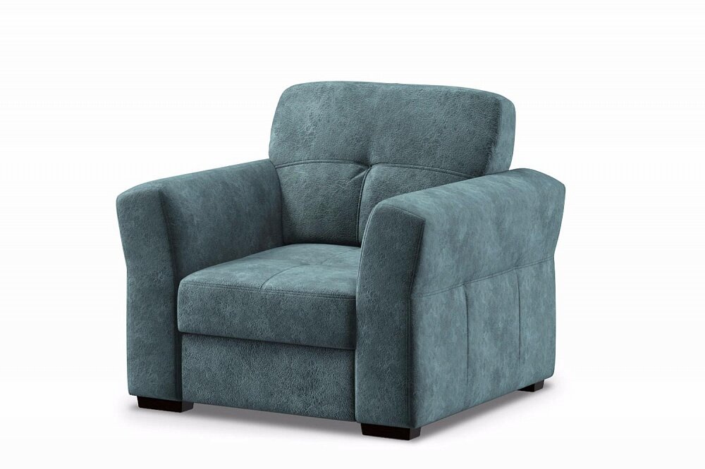 Кресло для отдыха Манхэттен бирюзовое, 108х95х97 см