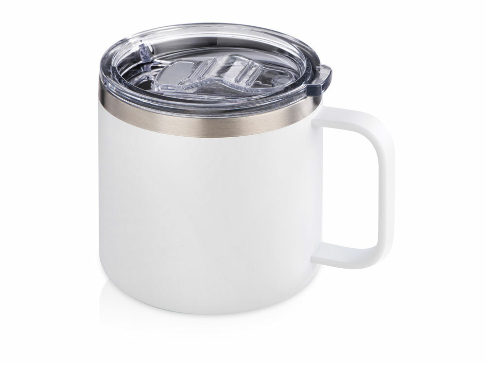 Кружка Waterline «Alaska» с двойными стенками, стальная, белый