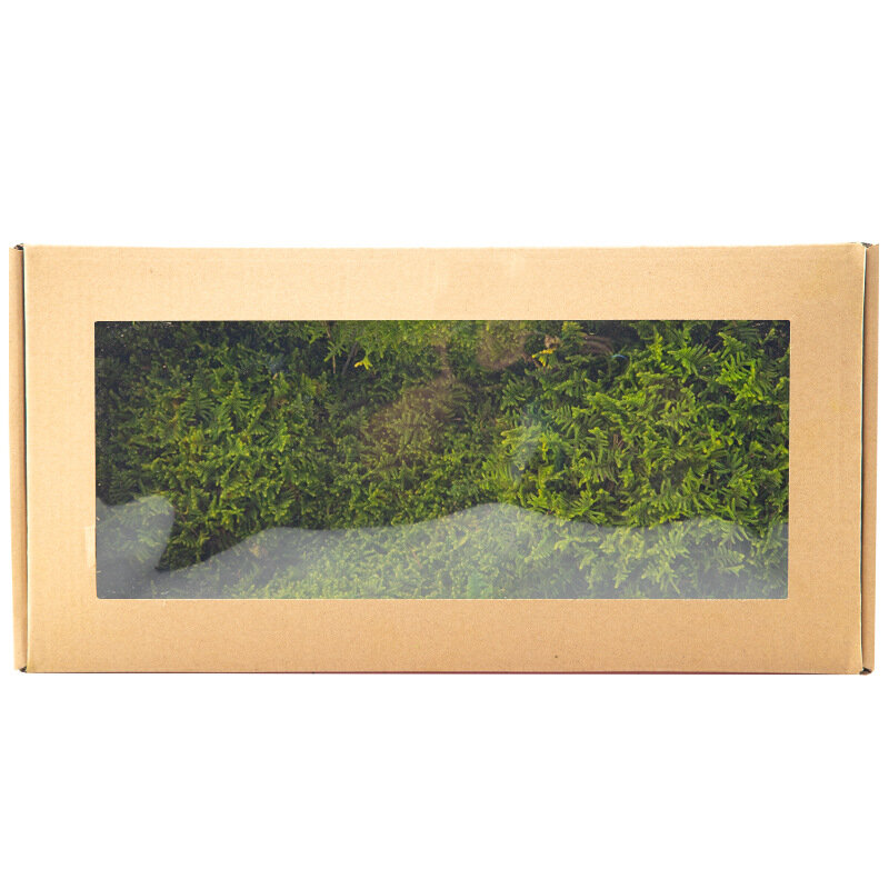 Мох "Вечный цветок" PHILIA, 1 кв. м, ручная работа, большой серый мох A