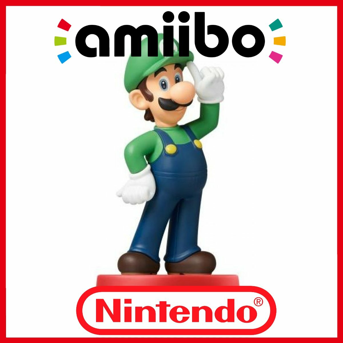 Amiibo: Интерактивная фигурка Луиджи (Luigi) (Super Mario Collection)