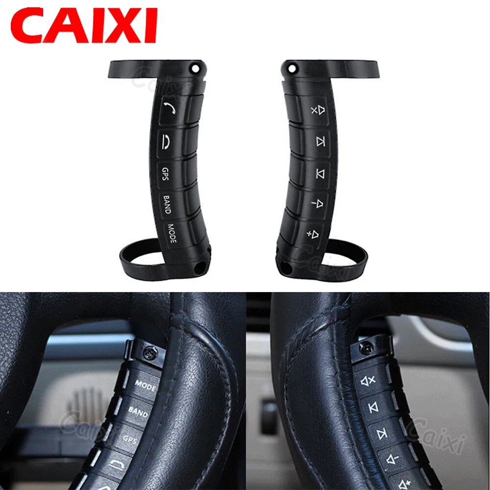Автомобильный Пульт ДУ на руль CAIXI, универсальный пульт дистанционного управления, Bluetooth, беспроводной, для радиоприемника 2din, автомобильный android плеер