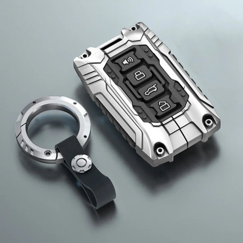 Чехол для ключей для TANK 300 400 500 700 GWM, держатель для дистанционного брелока, matte silver