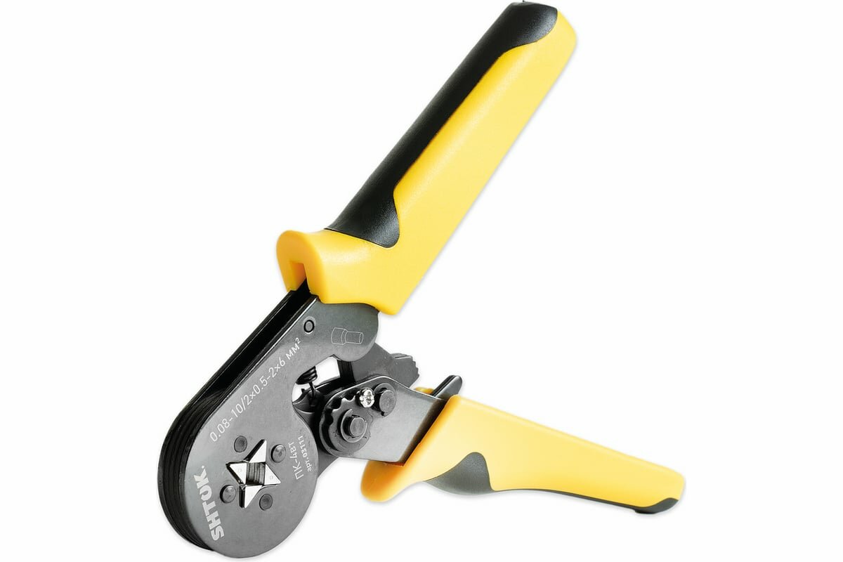 SHTOK ПК-4вт 03111 Ручные пресс-клещи для обжима кабелей и наконечников высокого класса