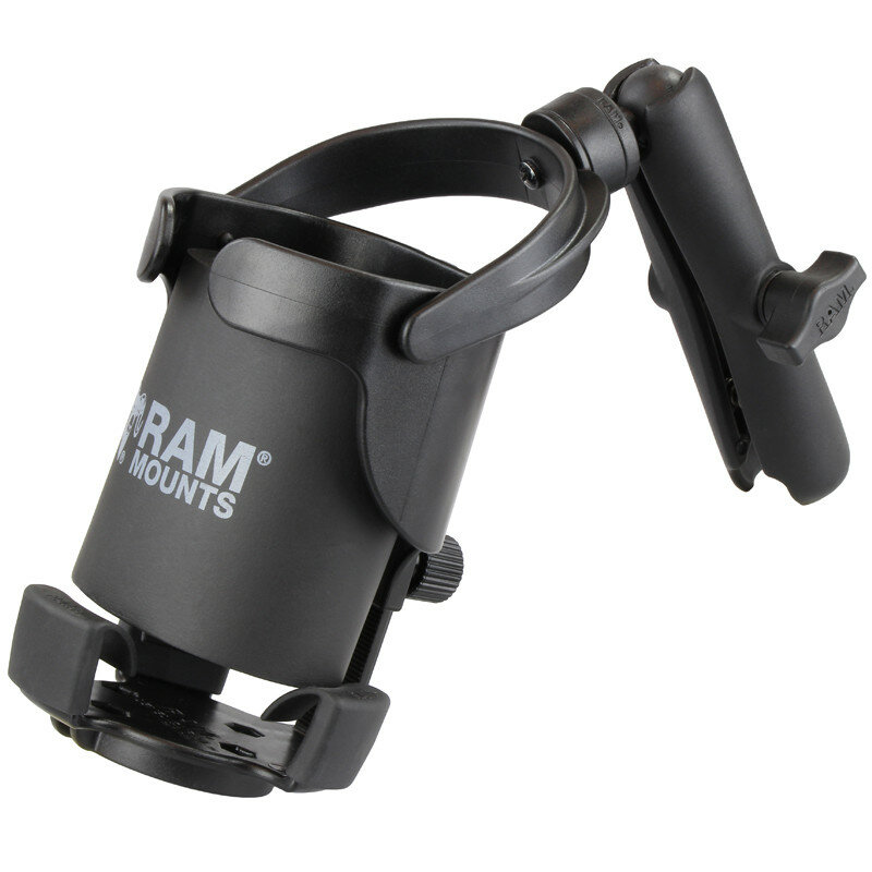 RAM-B-417B-C-201U подстаканник большой RAM Level Cup XL, шар 25 мм (1") длинная муфта 150 мм