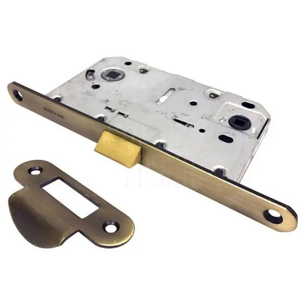 Защелка межкомнатная бесшумная ADDEN BAU WC 414 бронза