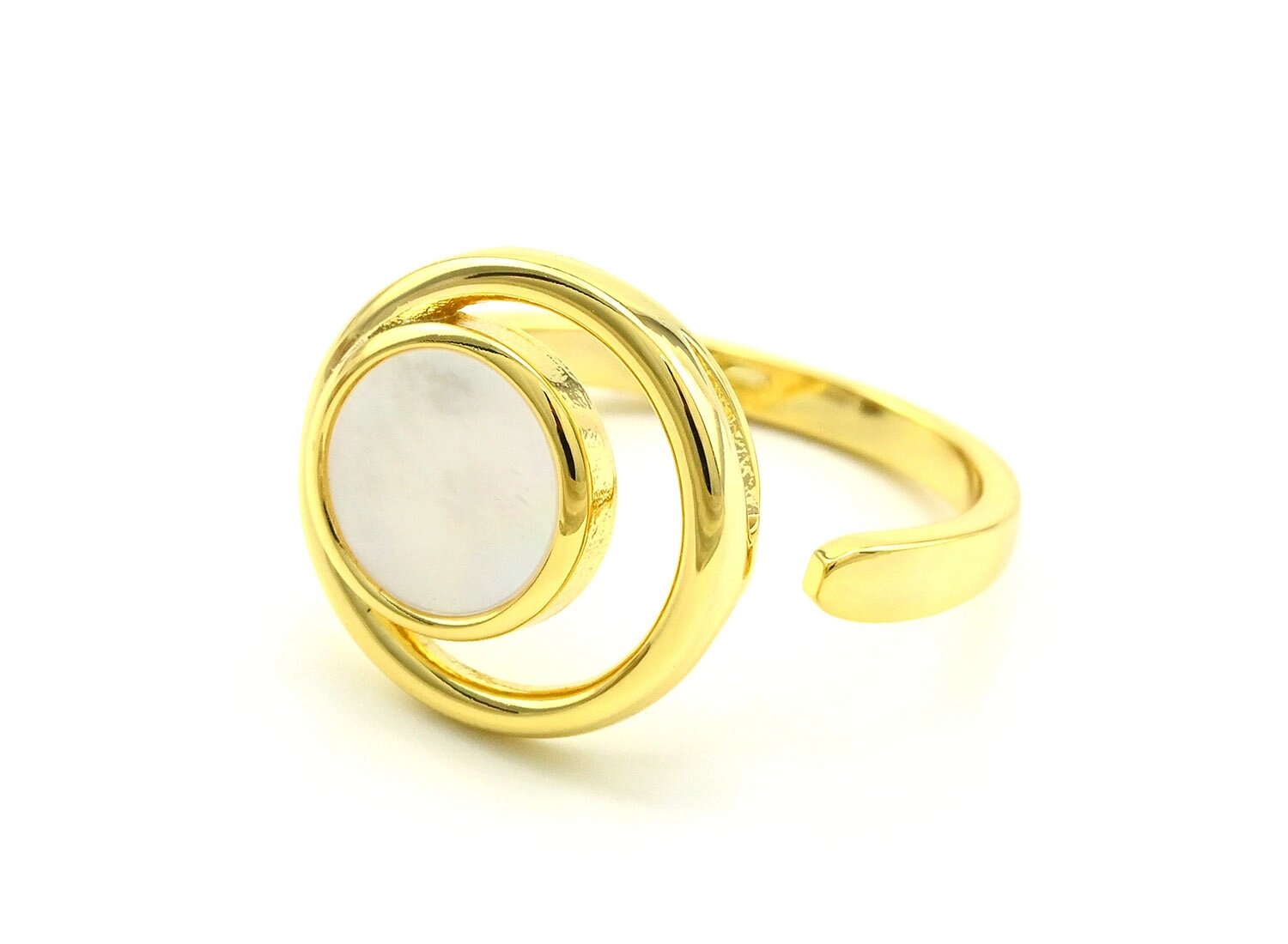 Кольцо, перламутр