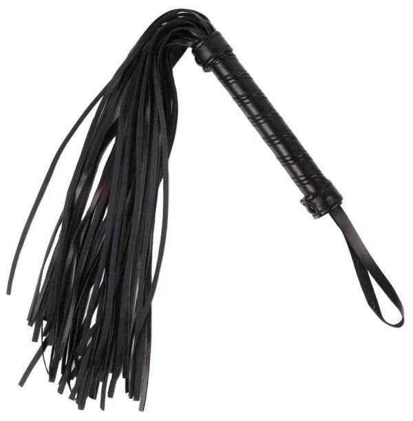 Notabu Плеть-флоггер 41 см , M, диаметр: 1 см, черный