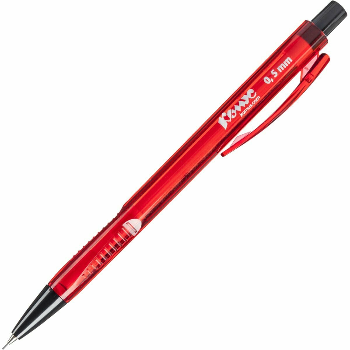 Карандаш механический Комус (0.5мм, красный) (769926), 1шт.