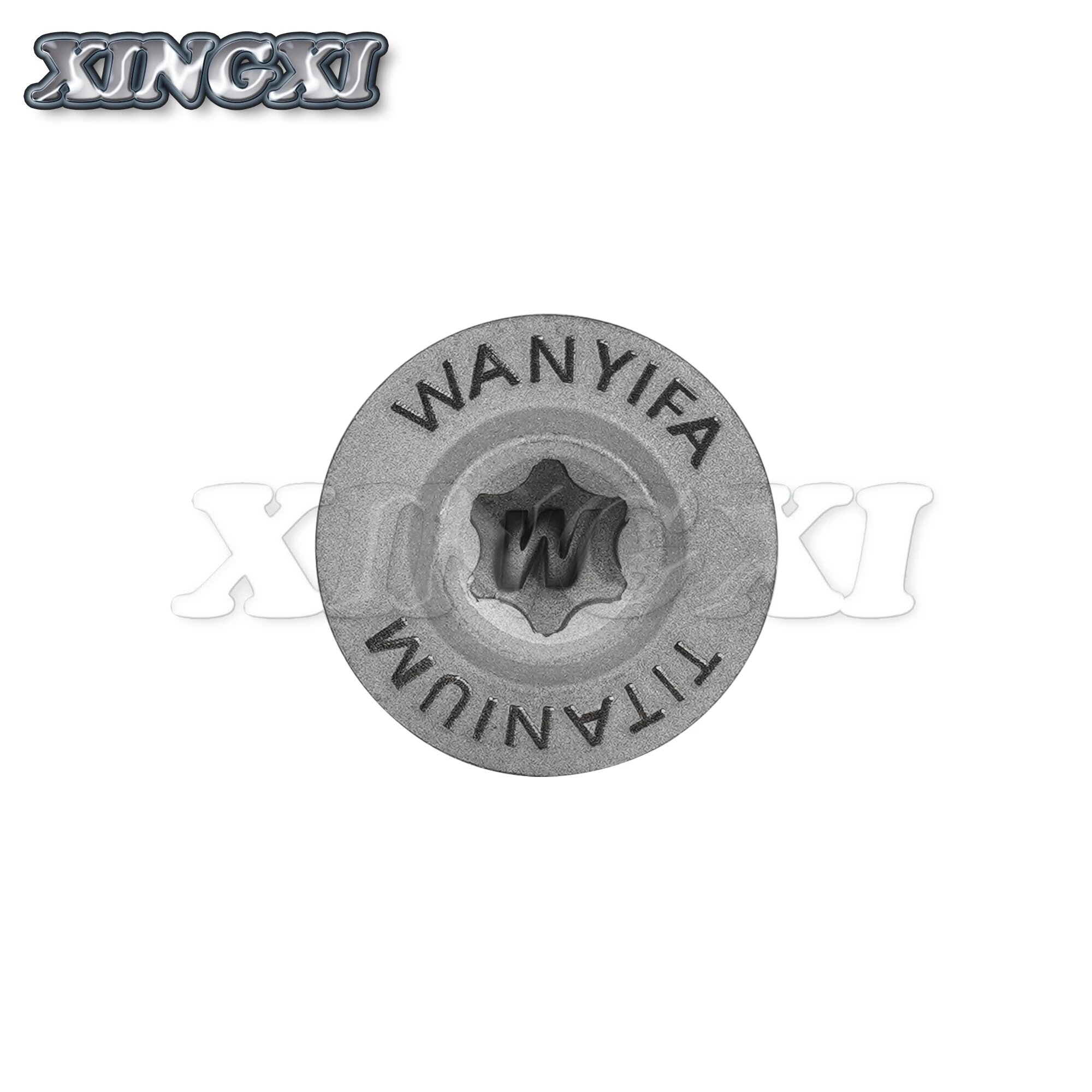 Xingxi титановые болты M5 M6x10 12 15 20 25 30 35 мм Torx М6, Gray, 15mm
