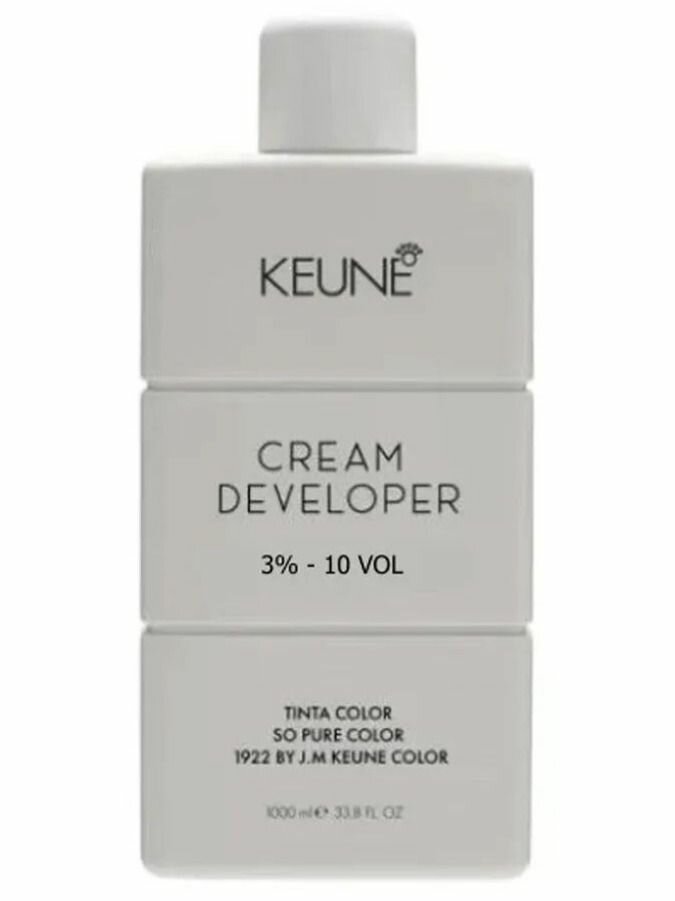 Keune Tinta Color Developer Проявитель Тинта 3 % 10 vol (окислитель) 1000 мл