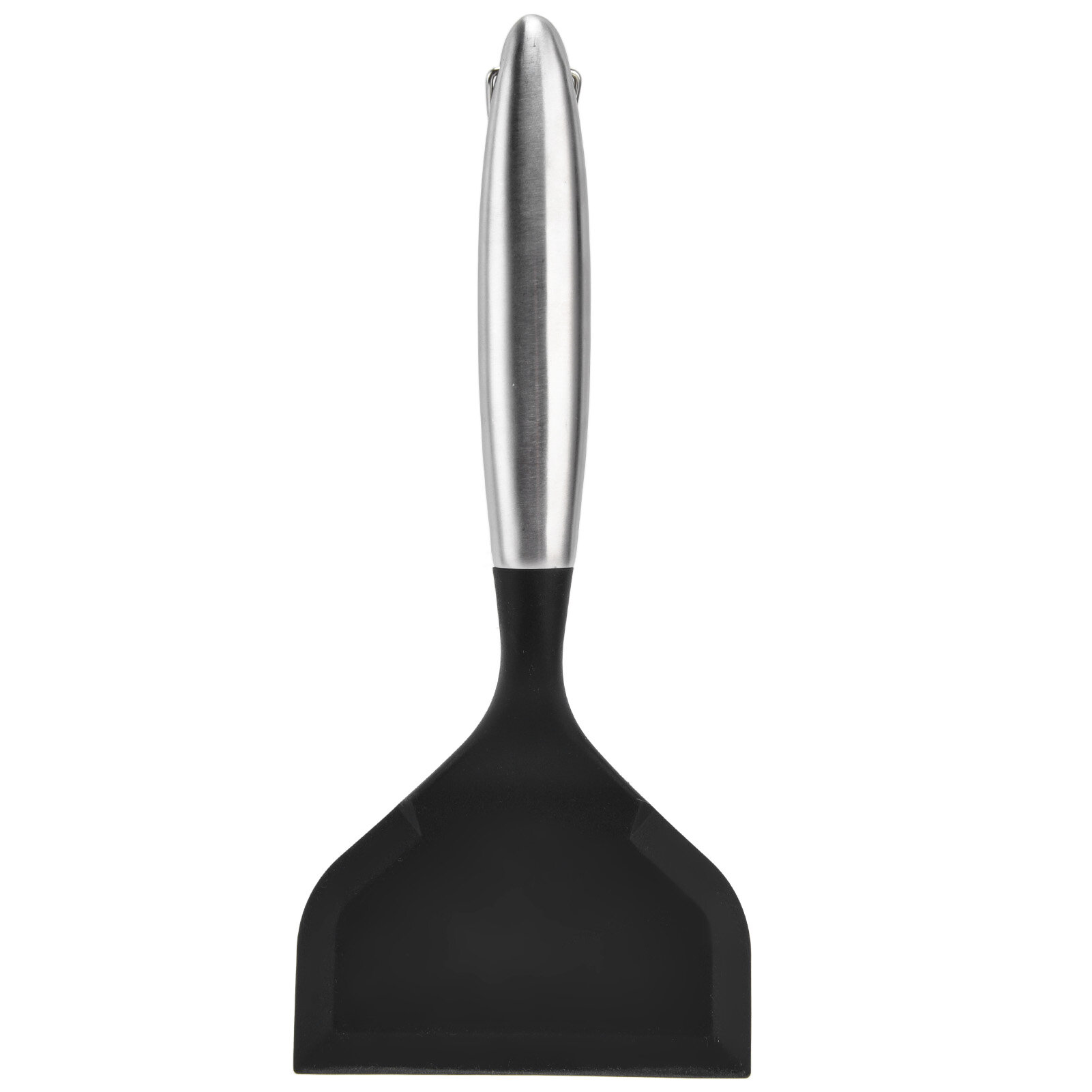 Широкие лопаты во рту с ручкой из нержавеющей стали без палочки Жареная лопата для кухни